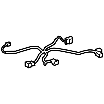 82191-10040 Genuine Toyota Wire, Fr Seat, RH