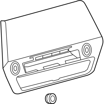 86110-0E060 Genuine Toyota Multi-Display Assembly