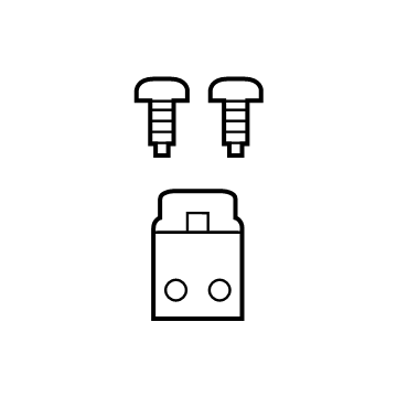 81194-12260 Genuine Toyota RETAINER, HEADLAMP P