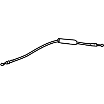69730-0E080 Genuine Toyota Cable Assembly, Rr Door