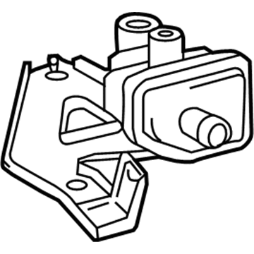 25805-0C010 Genuine Toyota Valve Sub-Assembly, VACU