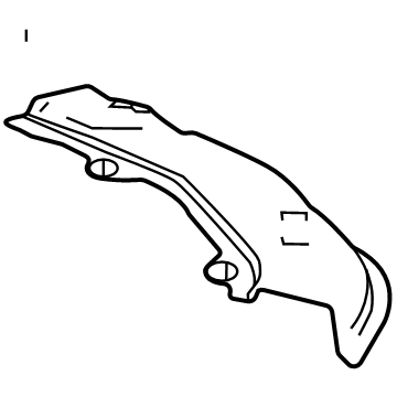 62971-08030 Genuine Toyota Duct, Roof Side Air