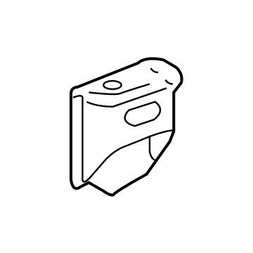 48508-0E030 Genuine Toyota Bracket Sub-Assembly, Rr