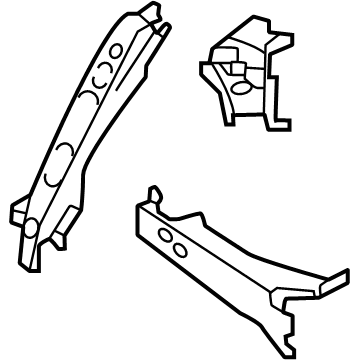 SU003-09133 Genuine Toyota REINF APR F CP RH