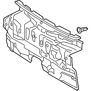 55210-06420 Genuine Toyota INSULATOR Assembly, Dash