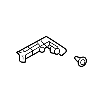 52536-07010 Genuine Toyota RETAINER, Fr Bumper