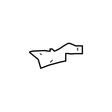 53245-02030 Genuine Toyota Bracket, HEADLAMP, R