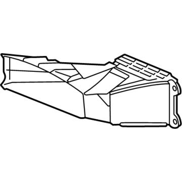 32917-0E080 Genuine Toyota Duct, Transmission O