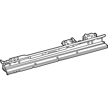 57401-0E080 Genuine Toyota Member Sub-Assembly, FLO