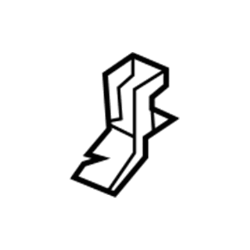 53741-35060 Genuine Toyota Plate, Fender Apron