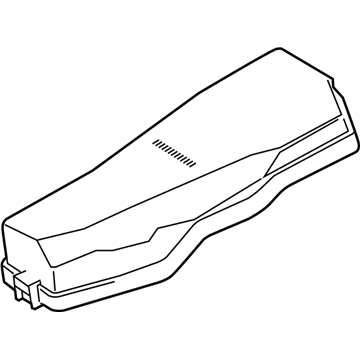82662-06480 Genuine Toyota Cover, Relay Block