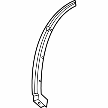 61668-0E080 Genuine Toyota Seal, Quarter Panel