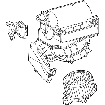 87130-62030 Genuine Toyota Blower Assembly