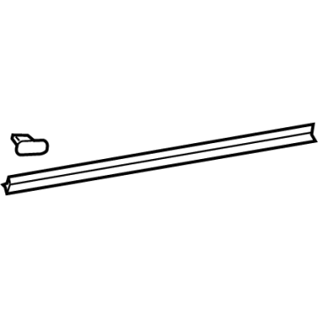 Toyota RAV4 Weather Strip - Guaranteed Genuine Toyota Parts