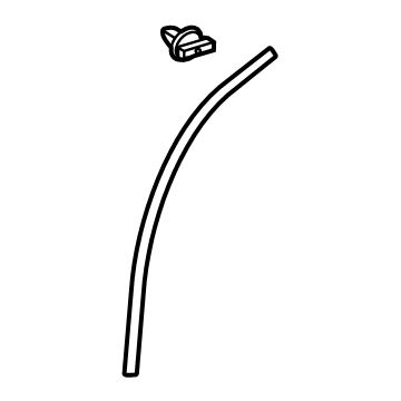 67888-0R010 Genuine Toyota WEATHERSTRIP, Access