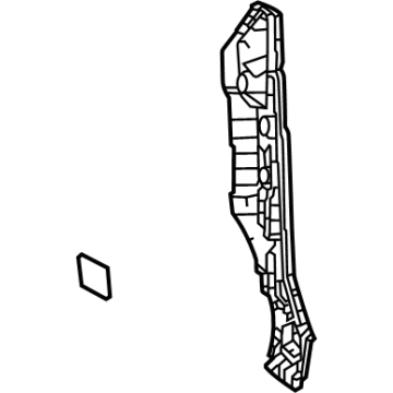 53828-48060 Genuine Toyota Protector, Fr Fender