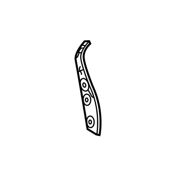 53882-48060 Genuine Toyota Seal, Fr Fender, RH