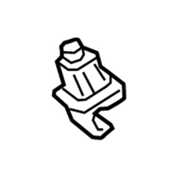 74348-04030-C0 Genuine Toyota Holder, Visor