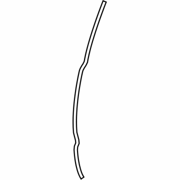 67896-04020 Genuine Toyota WEATHERSTRIP, Rear Door