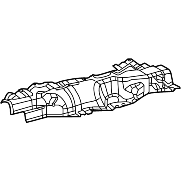 58152-0A010 Genuine Toyota INSULATOR, FR FLOOR