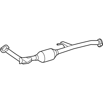 17410-F2310 Genuine Toyota PIPE ASSY, EXHAUST