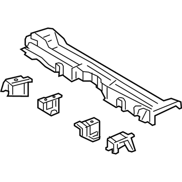 53205-47900 Genuine Toyota Support Sub-Assembly, RADIATO
