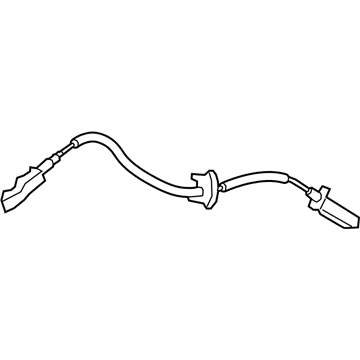 69710-WAA01 Genuine Toyota Cable Assembly, Fr Door