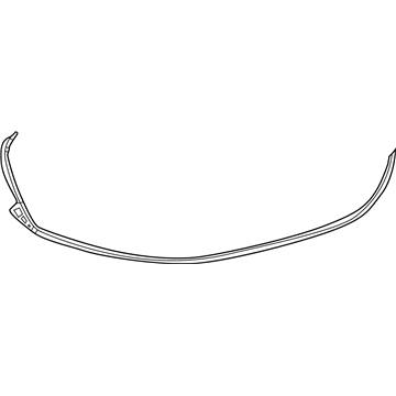 75575-12480 Genuine Toyota MOULDING, Back WINDO