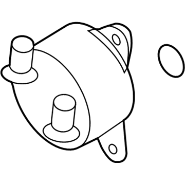 33493-WB003 Genuine Toyota Cooler, Transmission