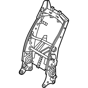 79104-08041 Genuine Toyota FRAME SUB-ASSY, NO.1