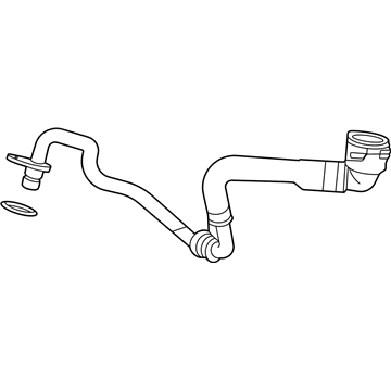 16028-WAA01 Genuine Toyota Pipe Sub-Assembly, Turbo