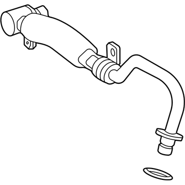 16027-WAA02 Genuine Toyota Pipe Sub-Assembly, Turbo