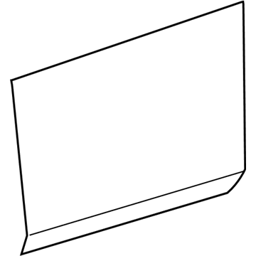 Front Door Panel & Glass - 2022 Toyota 4Runner