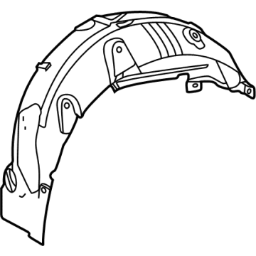 65638-08020 Genuine Toyota Liner, Rr Wheel HOUS