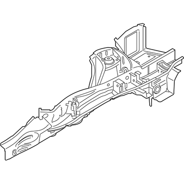 57602-WAA01 Genuine Toyota Member Sub-Assembly, Rr