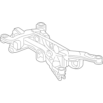 51206-0A010 Genuine Toyota MEMBER SUB-ASSY, RR