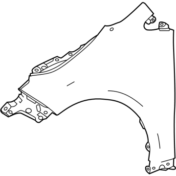 Hood & Front Fender - 2022 Toyota Corolla Cross