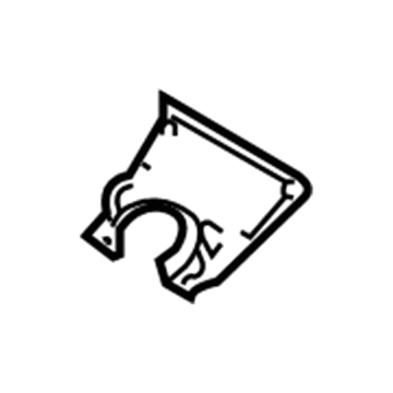 86466-12020 Genuine Toyota Cover, Forward Recognition