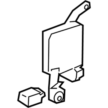 89290-60041 Genuine Toyota Computer, Suspension Control