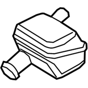 17893-F0010 Genuine Toyota Resonator, Intake Air