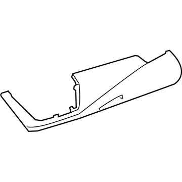 55470-02370-A0 Genuine Toyota GARNISH Assembly, INSTR