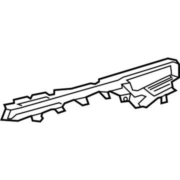 55012-02200-C0 Genuine Toyota GARNISH Sub-Assembly, In