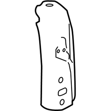 74401-06010 Genuine Toyota Bracket Sub-Assembly, Ba