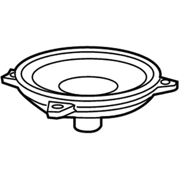 86150-06020 Genuine Toyota Speaker Assembly, W/BRAC