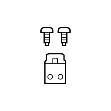 81193-12260 Genuine Toyota RETAINER, HEADLAMP P