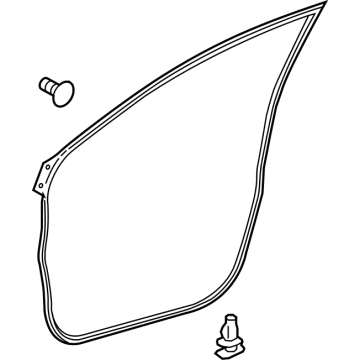 67862-0A050 Genuine Toyota WEATHERSTRIP, FR DOO
