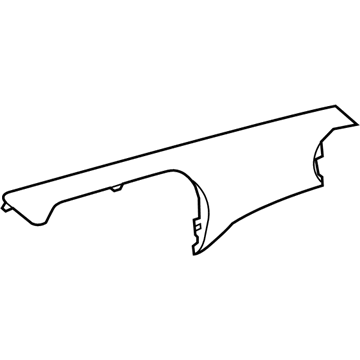 55470-52170-C1 Genuine Toyota GARNISH Assembly, Instrument
