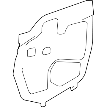 67832-0E060 Genuine Toyota Cover, Front Door Service Hole