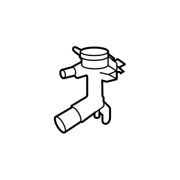 16502-37040 Genuine Toyota Filler Sub-Assembly, Wat