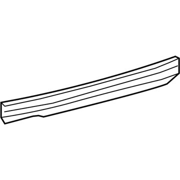 52171-33120 Genuine Toyota Reinforcement, Rear Bu